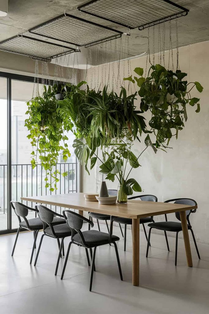 13 Ways to Hang Plants On Ceilings Without Drilling - Plantglossary