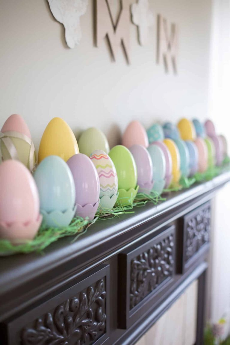 30 Easter Mantel Decor Ideas - Plantglossary