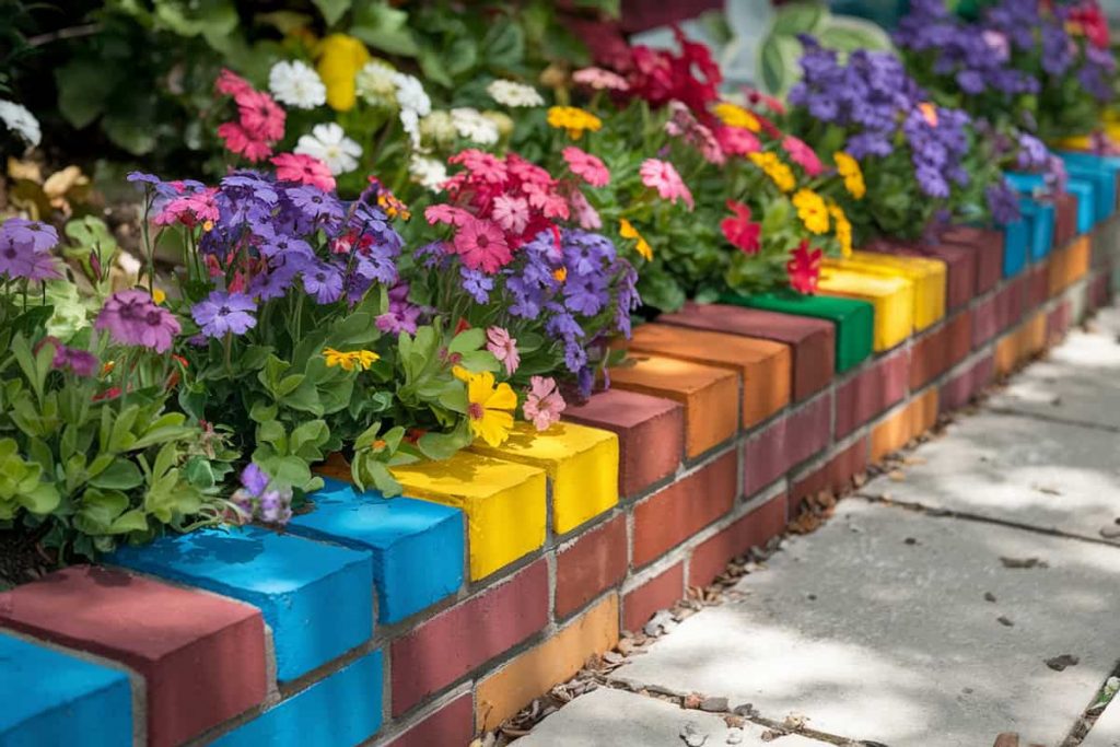 25 Practical and Beautiful Garden Brick Edging Ideas - Plantglossary