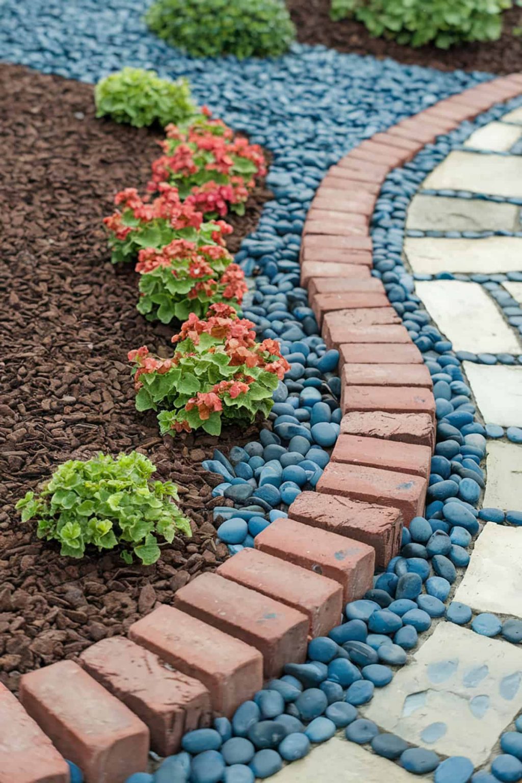 25 Practical and Beautiful Garden Brick Edging Ideas - Plantglossary