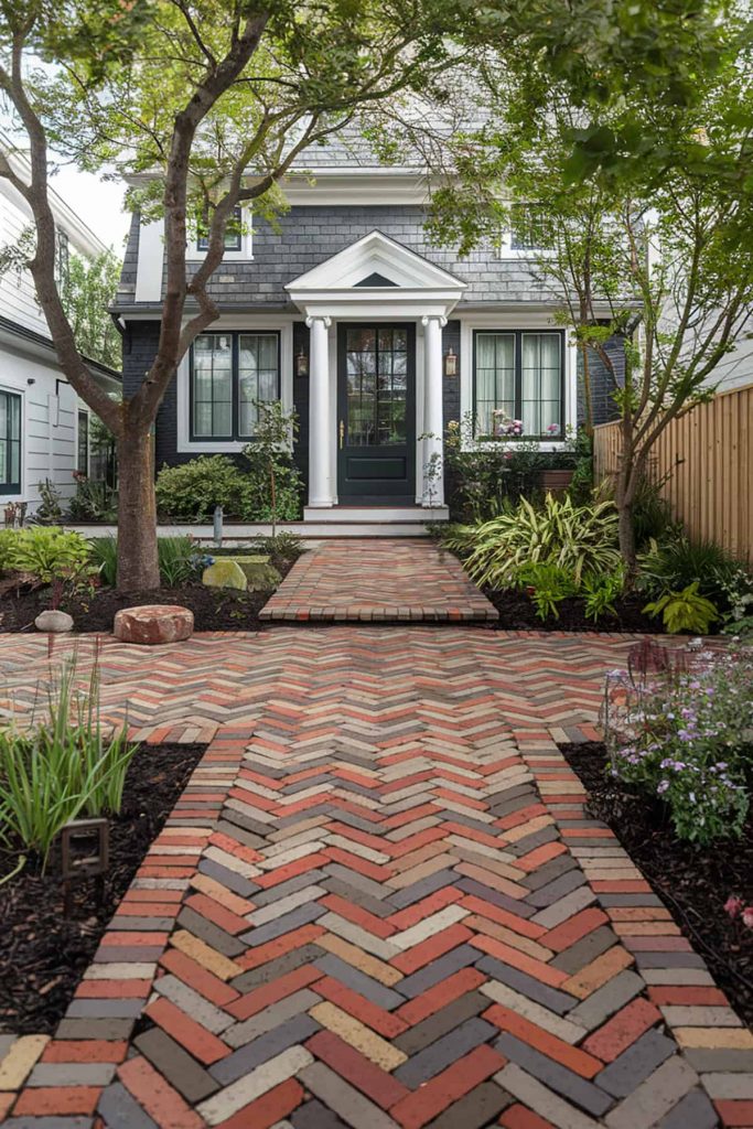 25 Practical and Beautiful Garden Brick Edging Ideas - Plantglossary