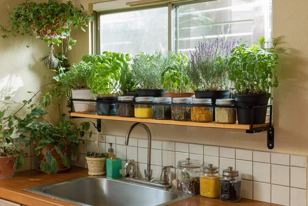 30 Amazing Indoor Herb Garden Ideas - Plantglossary