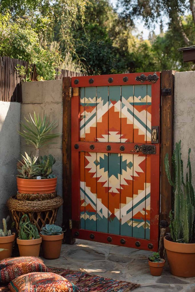 36 Boho Garden Gate Ideas That Feel Like a Hidden Paradise - Plantglossary