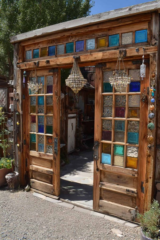 36 Boho Garden Gate Ideas That Feel Like a Hidden Paradise - Plantglossary